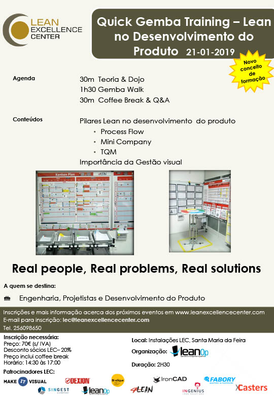 Quick Gemba Training - Lean in Product Development - Leanop